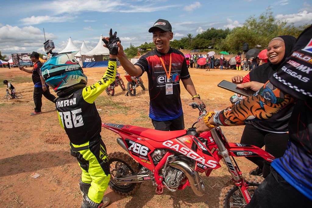 ‘Pursuing their motocross dreams across the Causeway