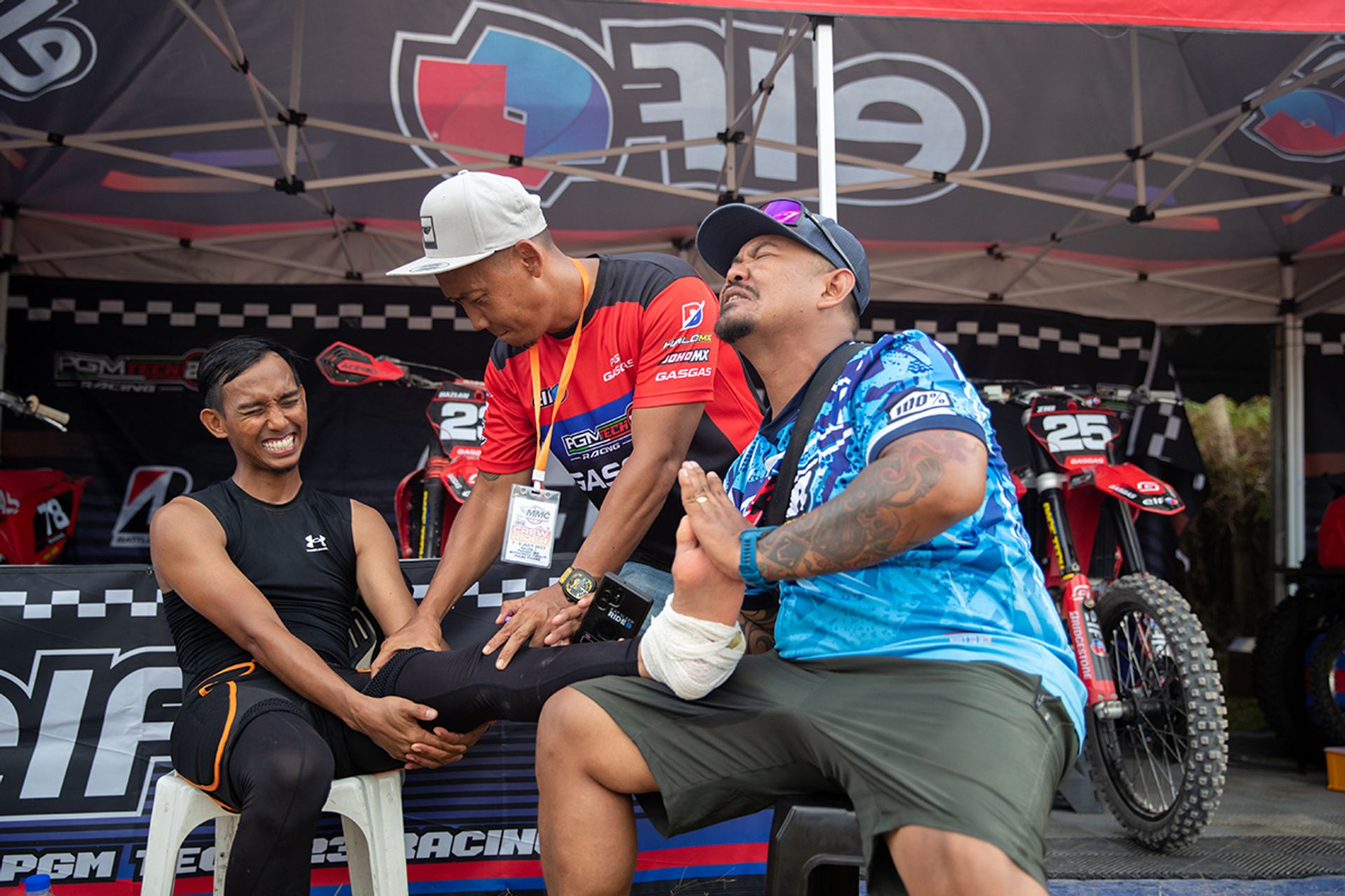 ‘Pursuing their motocross dreams across the Causeway