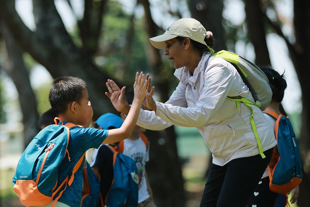 Pre-school without walls: Kids go on camping adventure