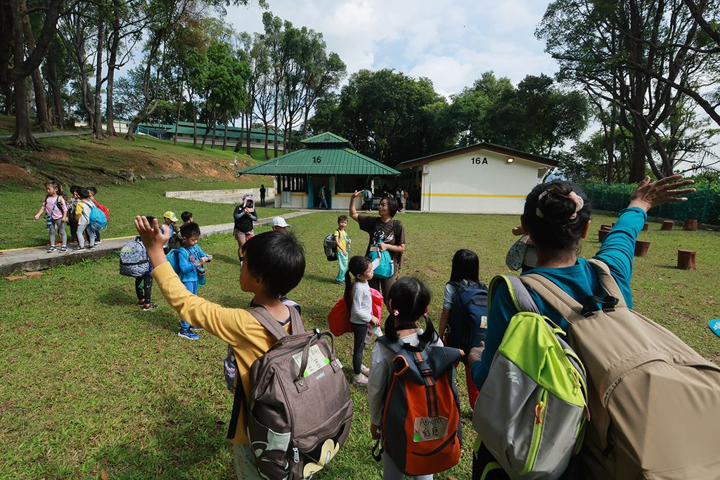 Pre-school without walls: Kids go on camping adventure