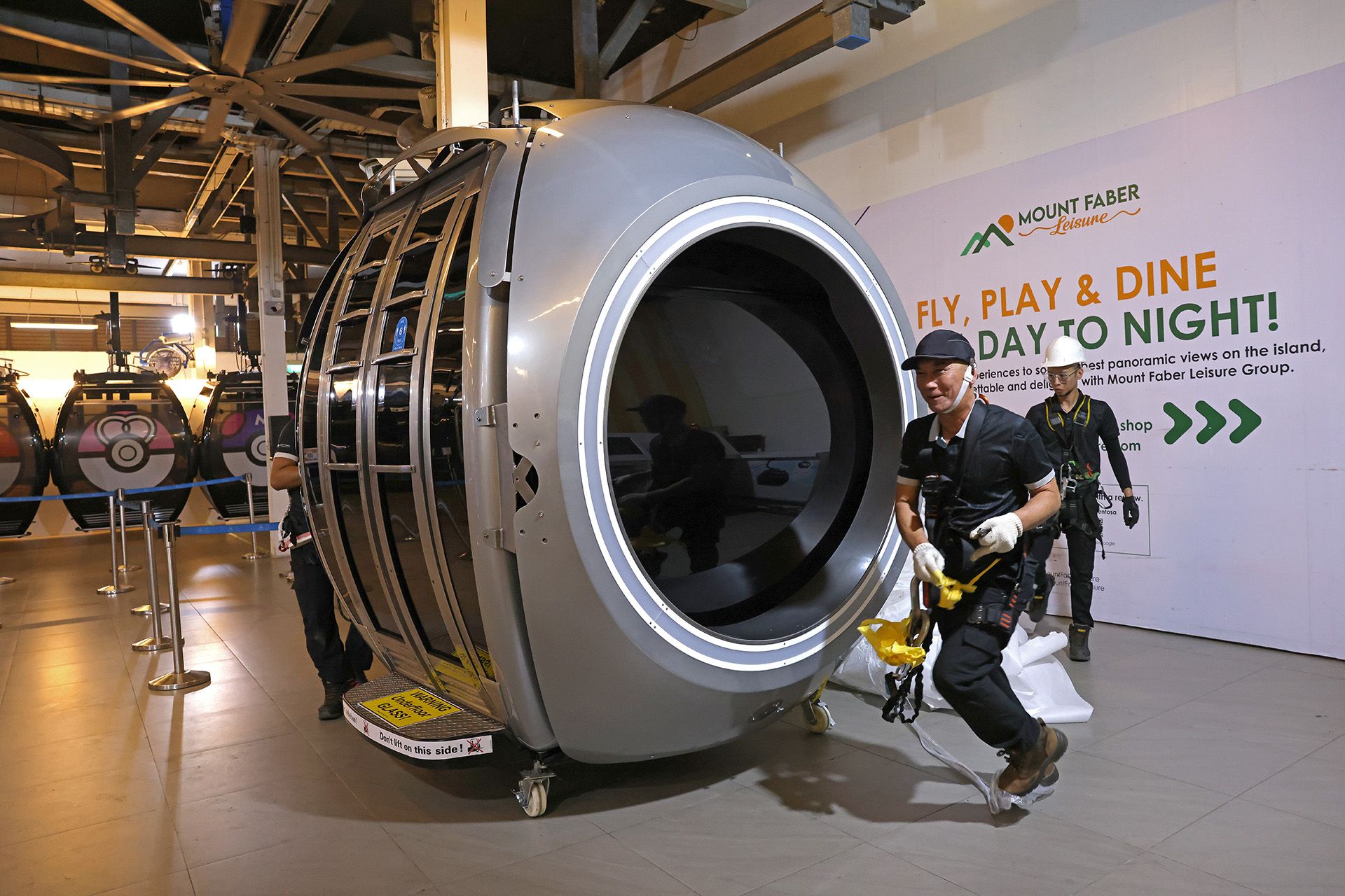 How S’pore’s new SkyOrb cable cars were made