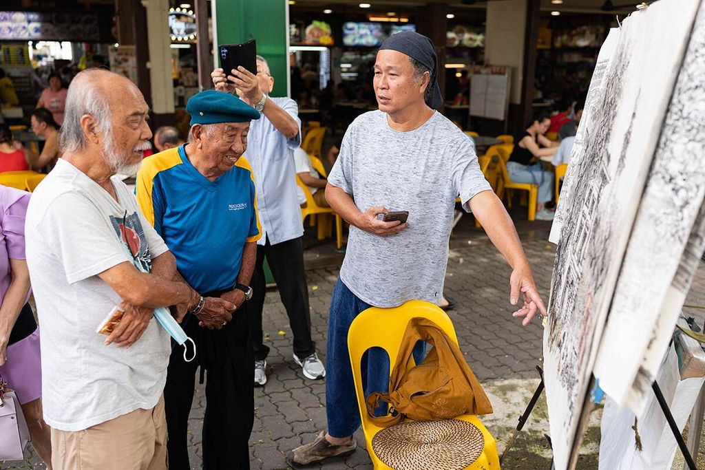 Lifelong dream fulfilled: Late bloomer finds an audience for his art