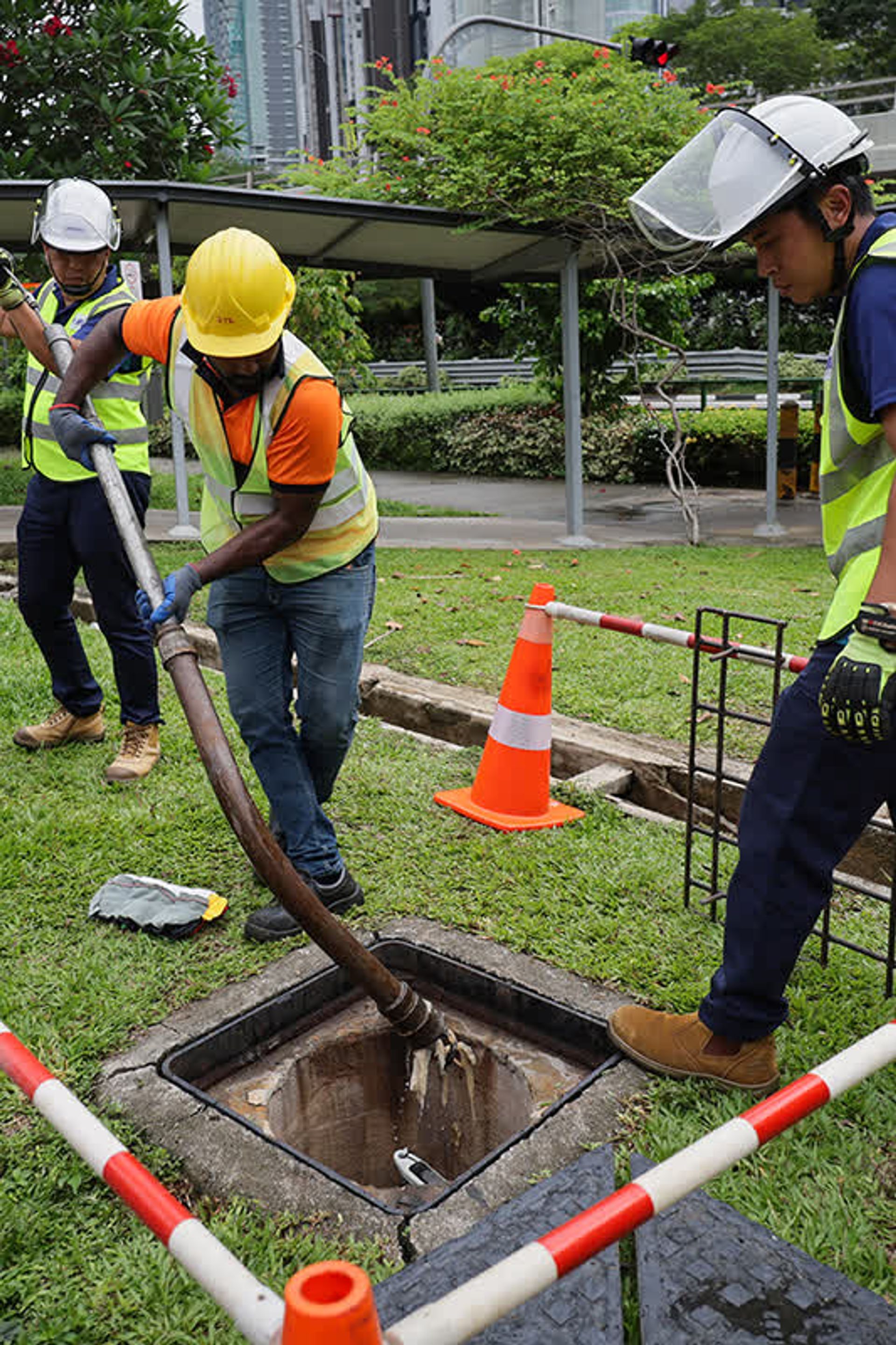 Clog busters: Meet the sewer warriors keeping Singapore choke-free