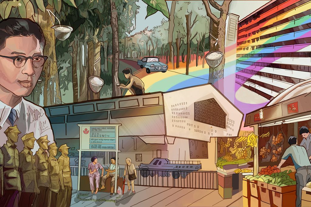 Art on the go: Singapore's heritage on display at MRT stations