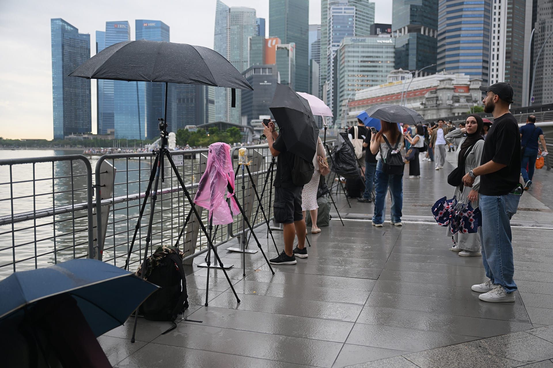 Hogging or fair game? Singapore’s ‘chope’ culture in pictures