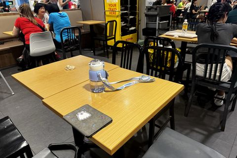 Hogging or fair game? Singapore’s ‘chope’ culture in pictures