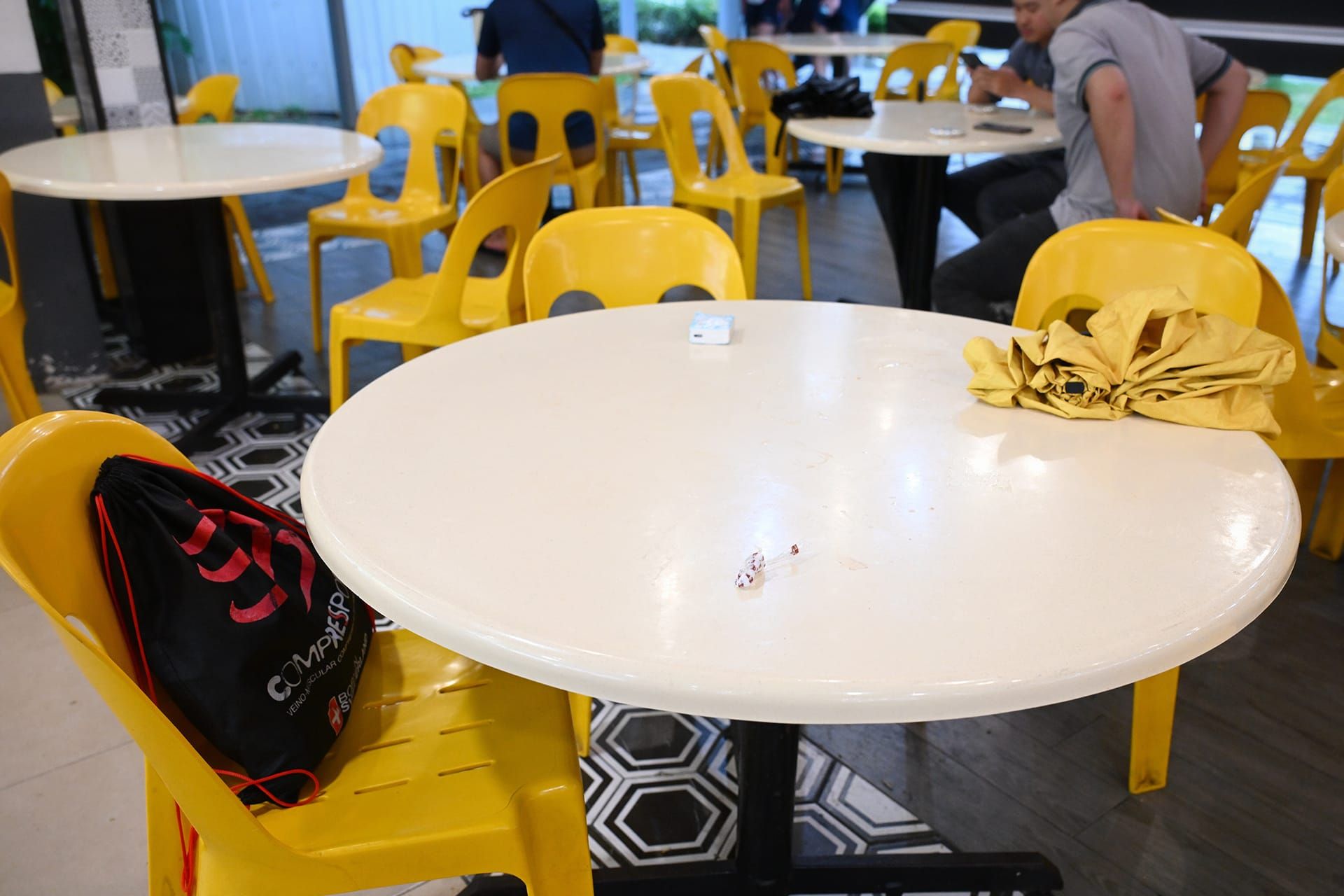 Hogging or fair game? Singapore’s ‘chope’ culture in pictures