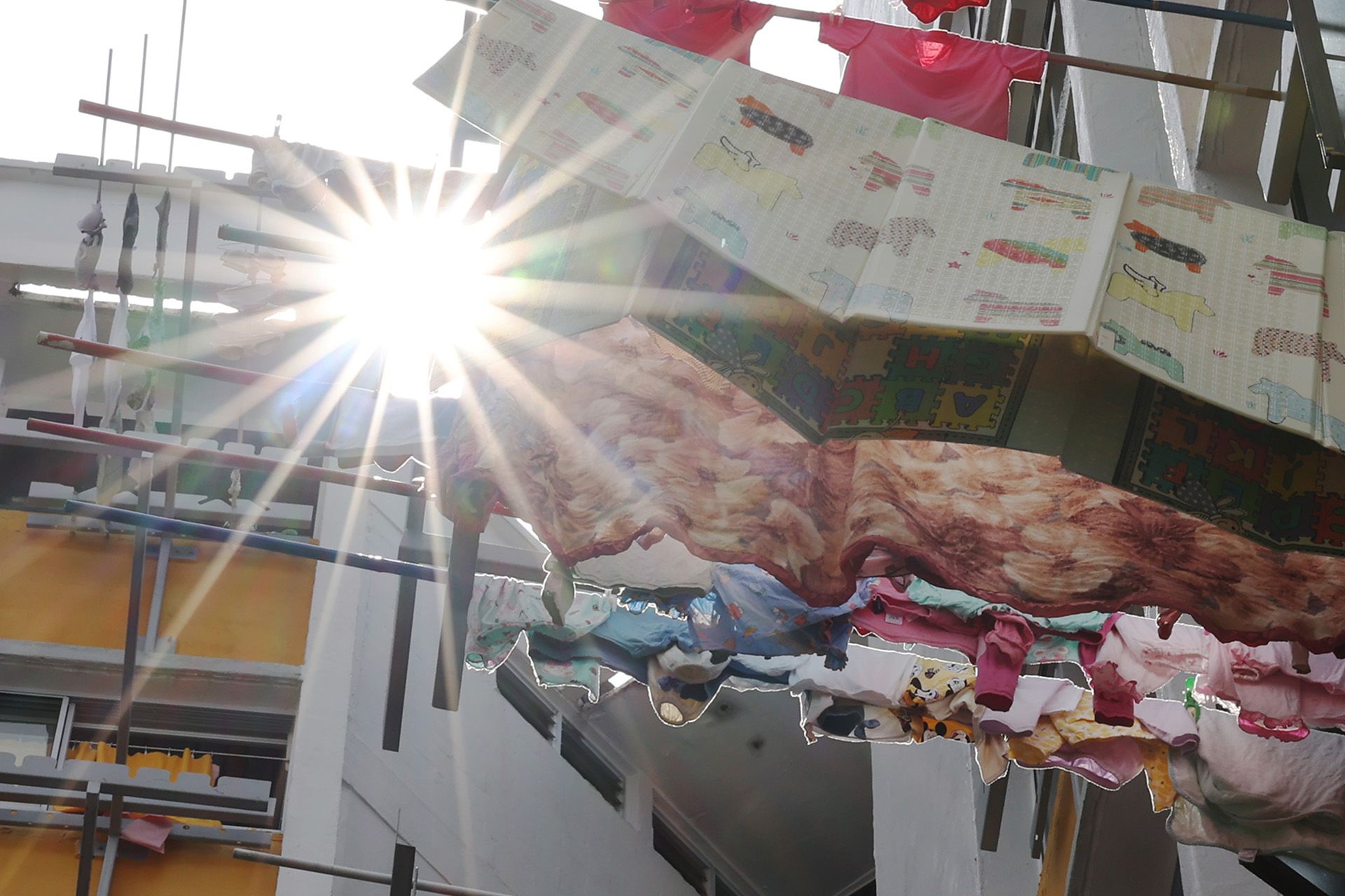 Not just laundry: What people in Singapore put out to dry