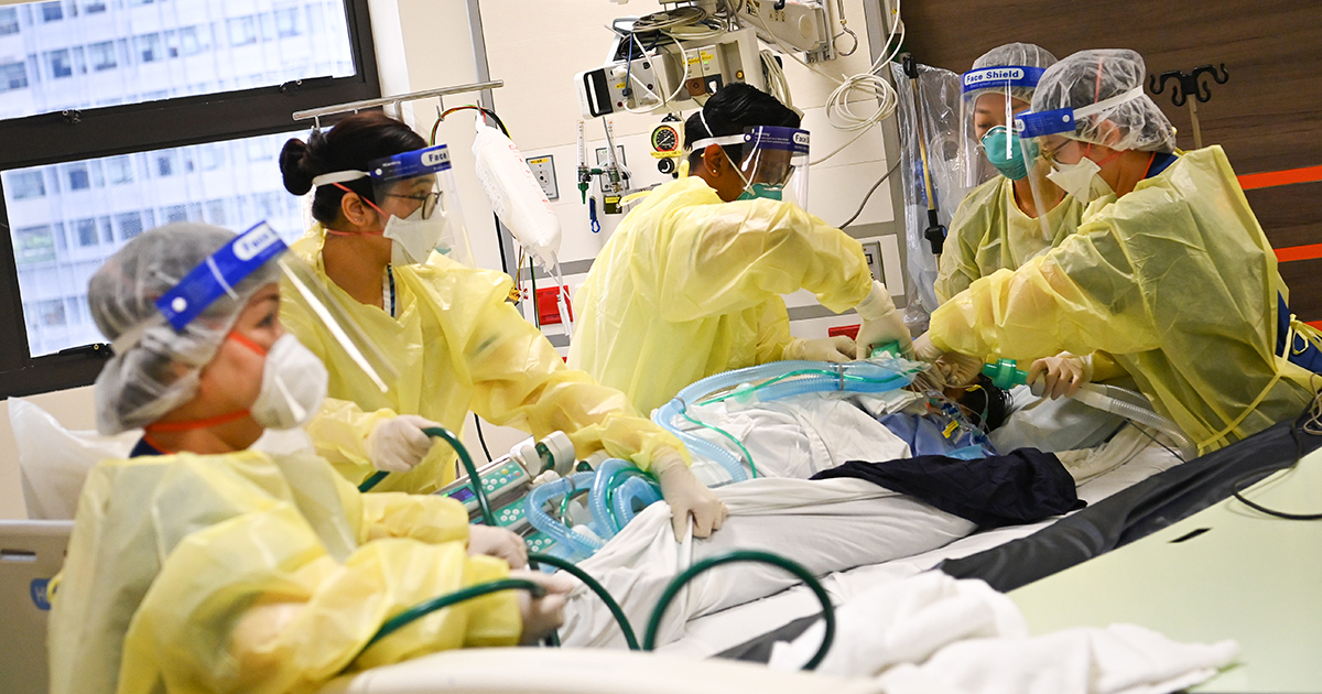 Three days on the front line of the pandemic | The Straits Times