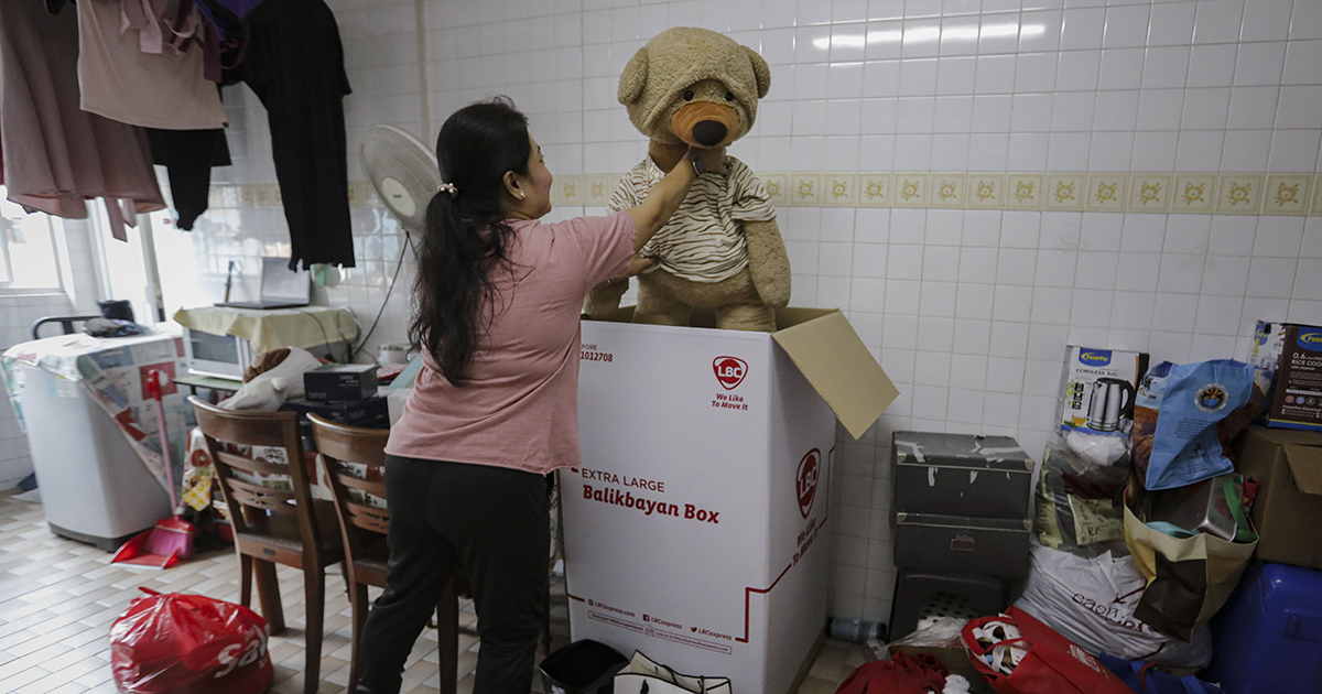 How do you pack love into a box? | The Straits Times
