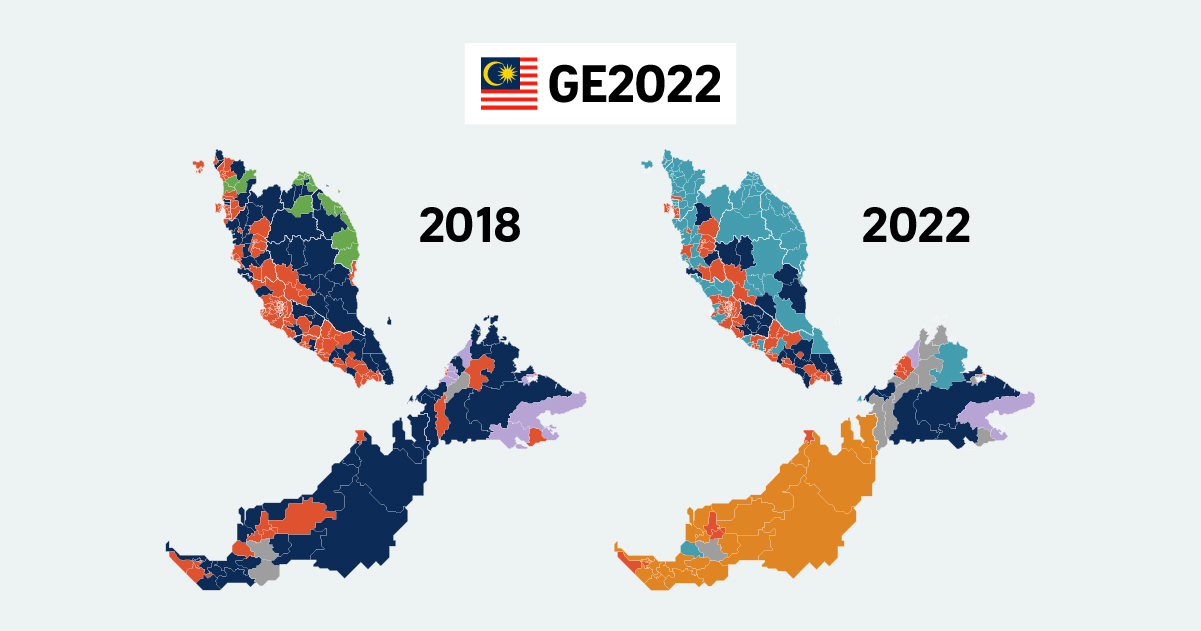 Malaysia GE2022: How a divided nation gave rise to PN’s ‘teal tsunami ...