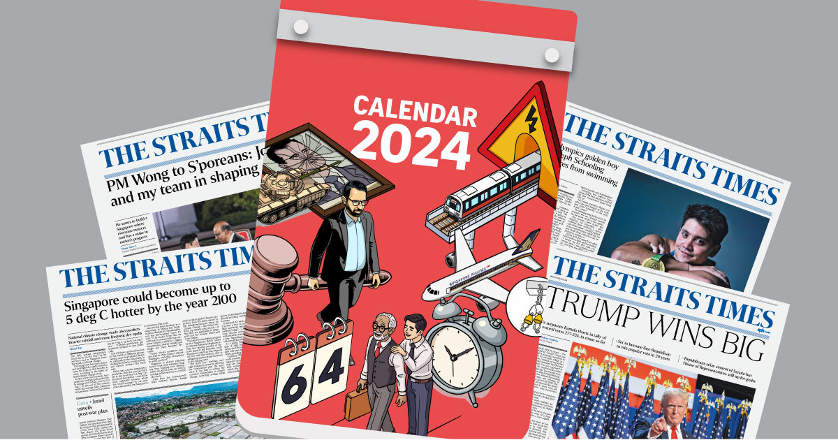 The biggest headlines of 2024 | The Straits Times
