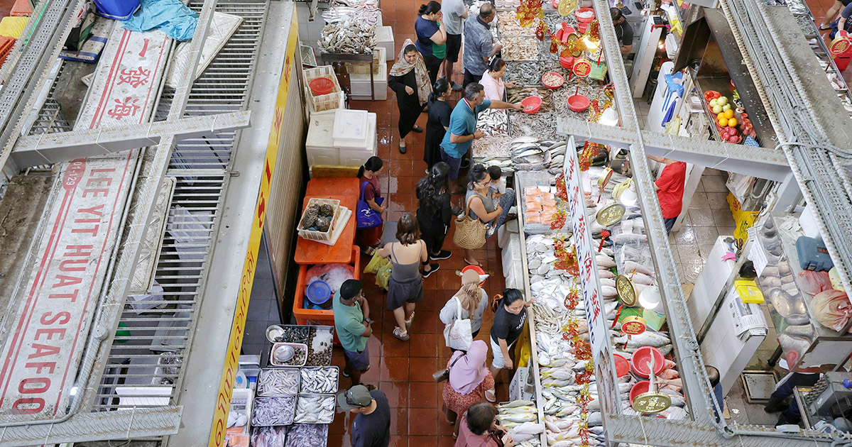 How enthusiasts in Singapore are leading a wet market revival | The ...