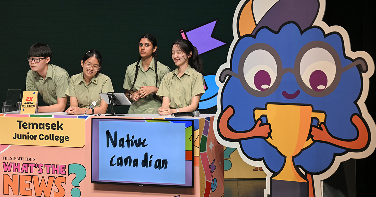What’s The News? S’pore students face off in ST’s quiz competition ...