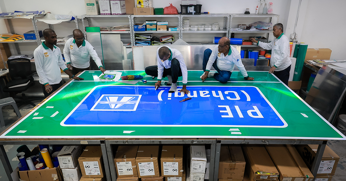Coming to a road near you: How Singapore’s traffic signs are being ...